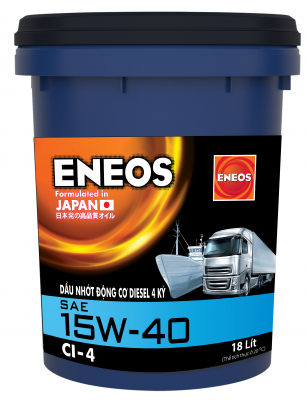 ENEOS DIESEL ENGINE OIL CI-4 15W-40 - Dầu nhớt eneos